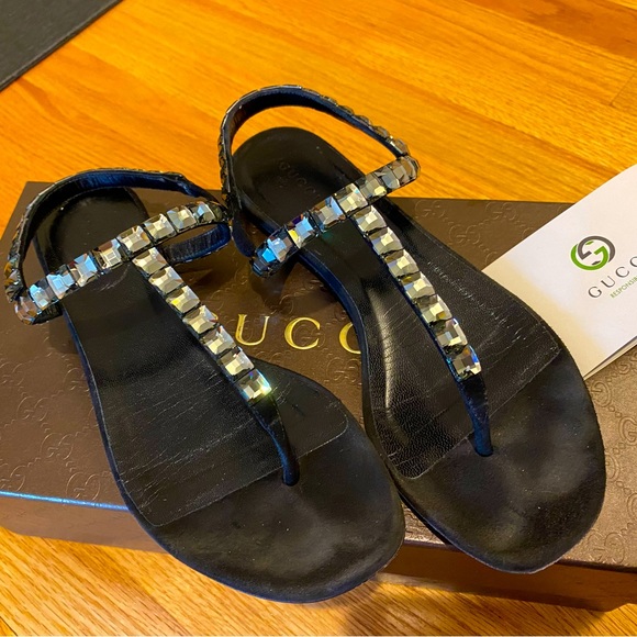 Gucci | Shoes | Gucci Bling Sandals | Poshmark
